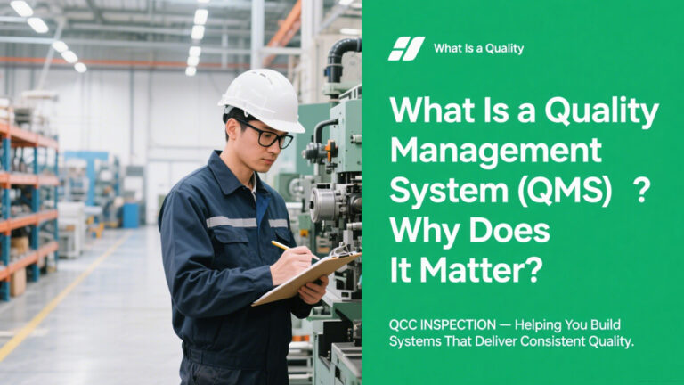 What Is a Quality Management System (QMS)? - QCC INSPECTION